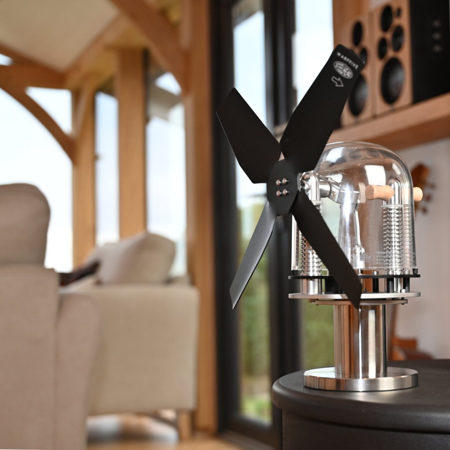 Precision Engineered Steelhead Stove Fan | Stirling Engine