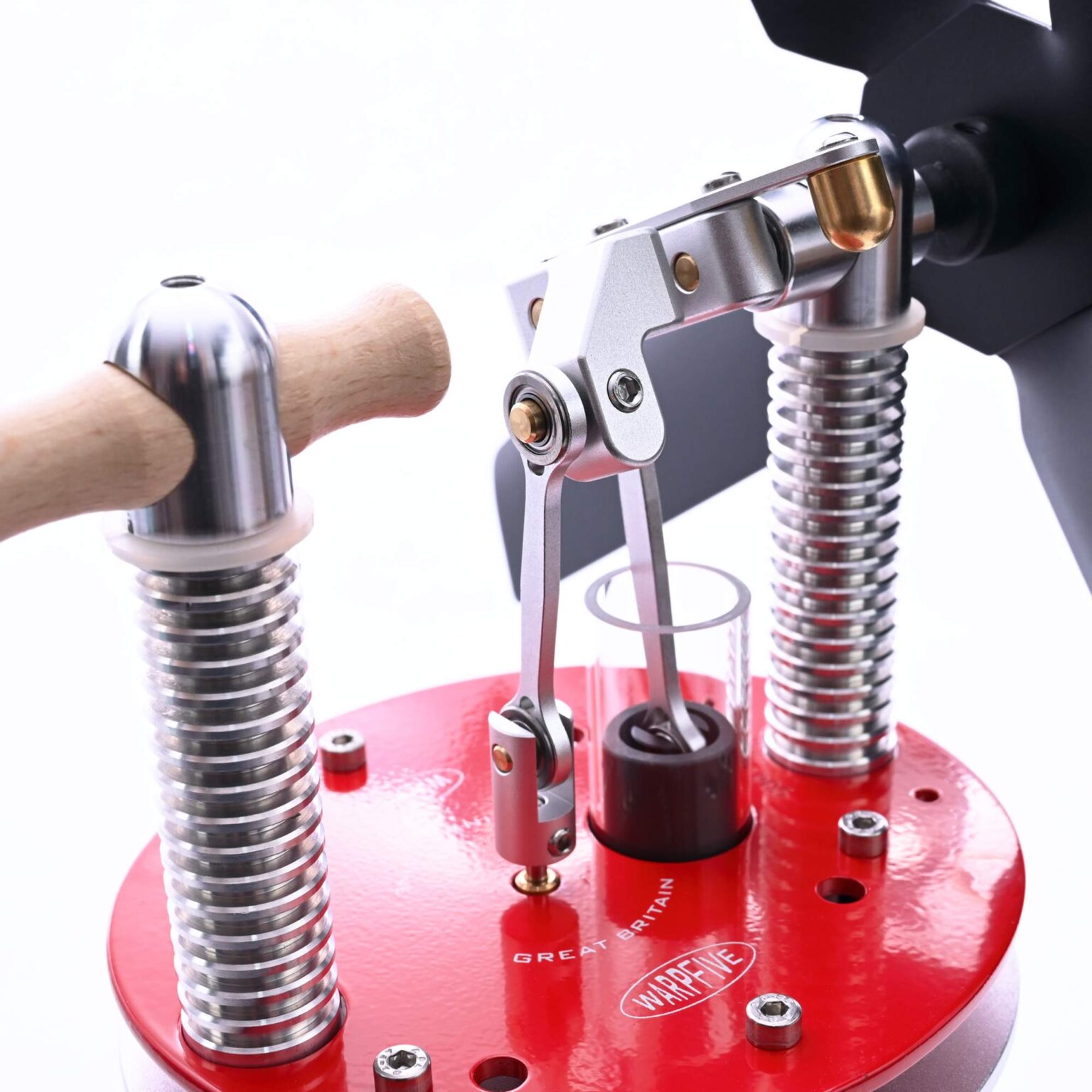 Precision Engineered Steelhead Stove Fan | Stirling Engine